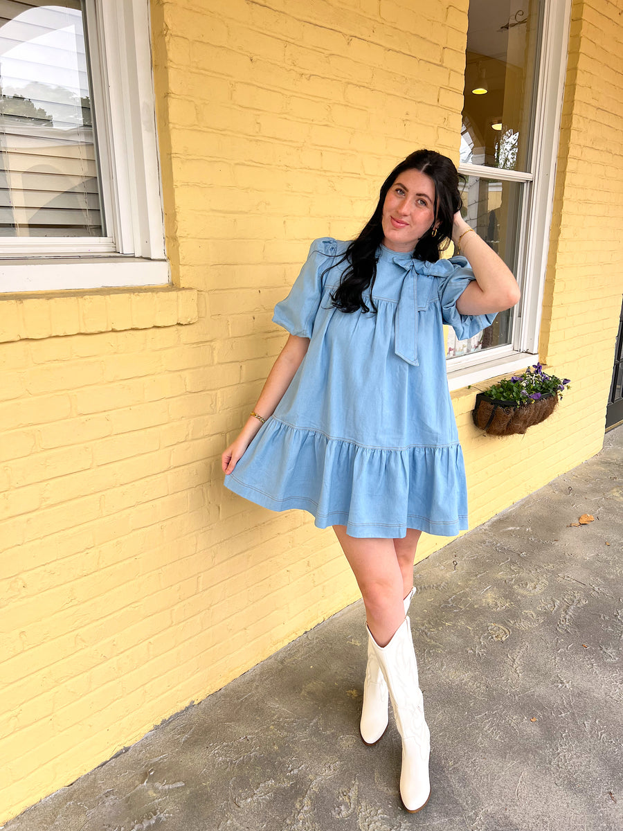 Bow Belle Dress – Love Rose Boutique