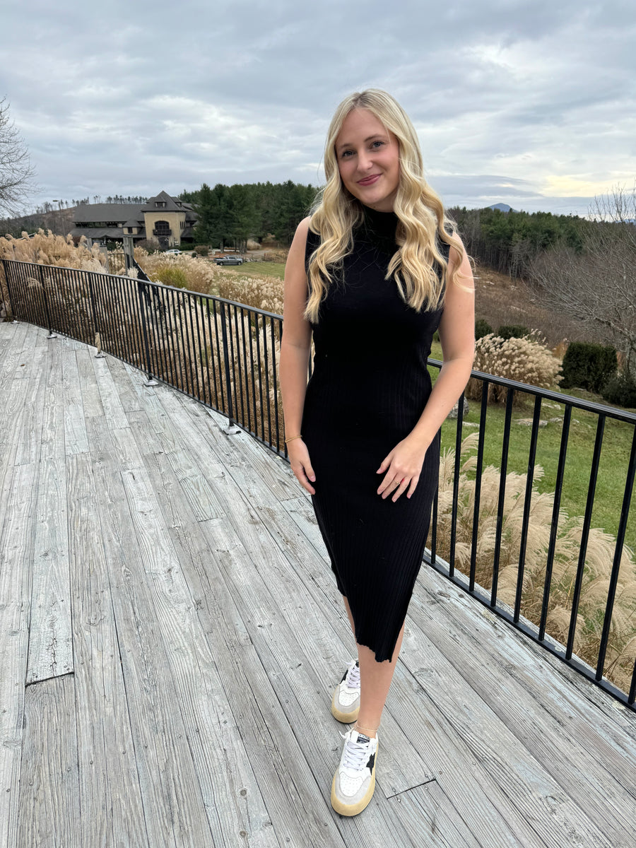 Midi Ribbed Dress – Love Rose Boutique