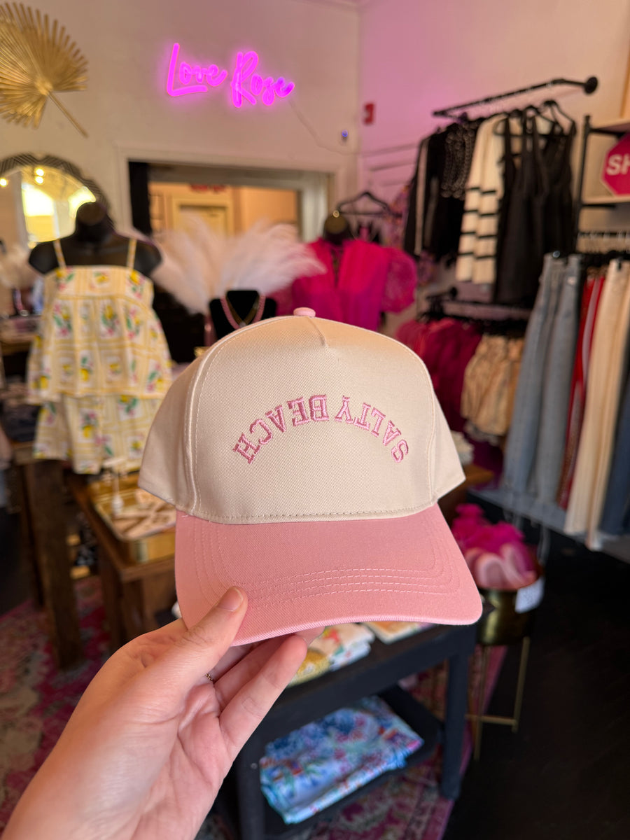 Salty Beach Upside Down Trucker Hat – Love Rose Boutique